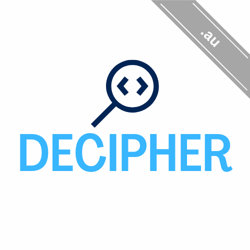 The domain decipher.au is for sale! – Brandzilla